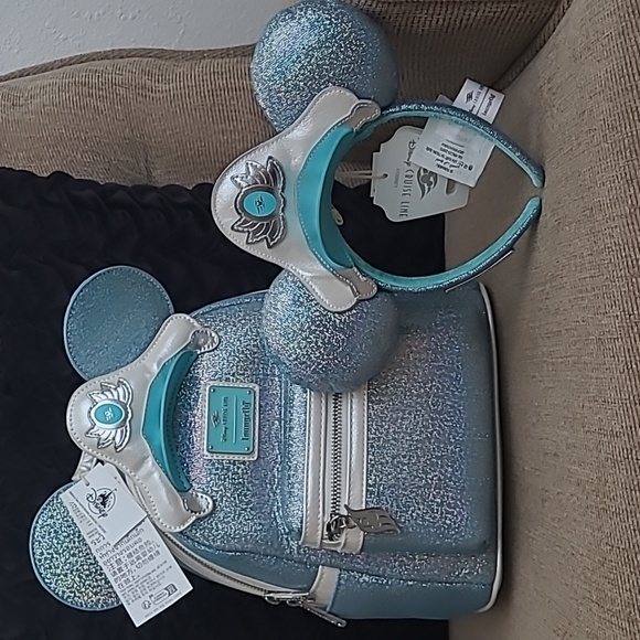 Loungefly | Bags | Loungefly Disney Cruise Line Mini Backpack And Ears ...